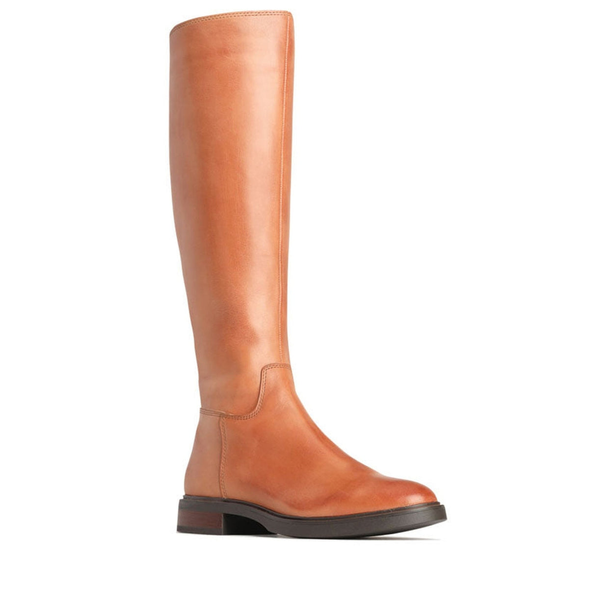 EOS Blanche | Women Long Boots | Inside Zip Classic Saddled Boot