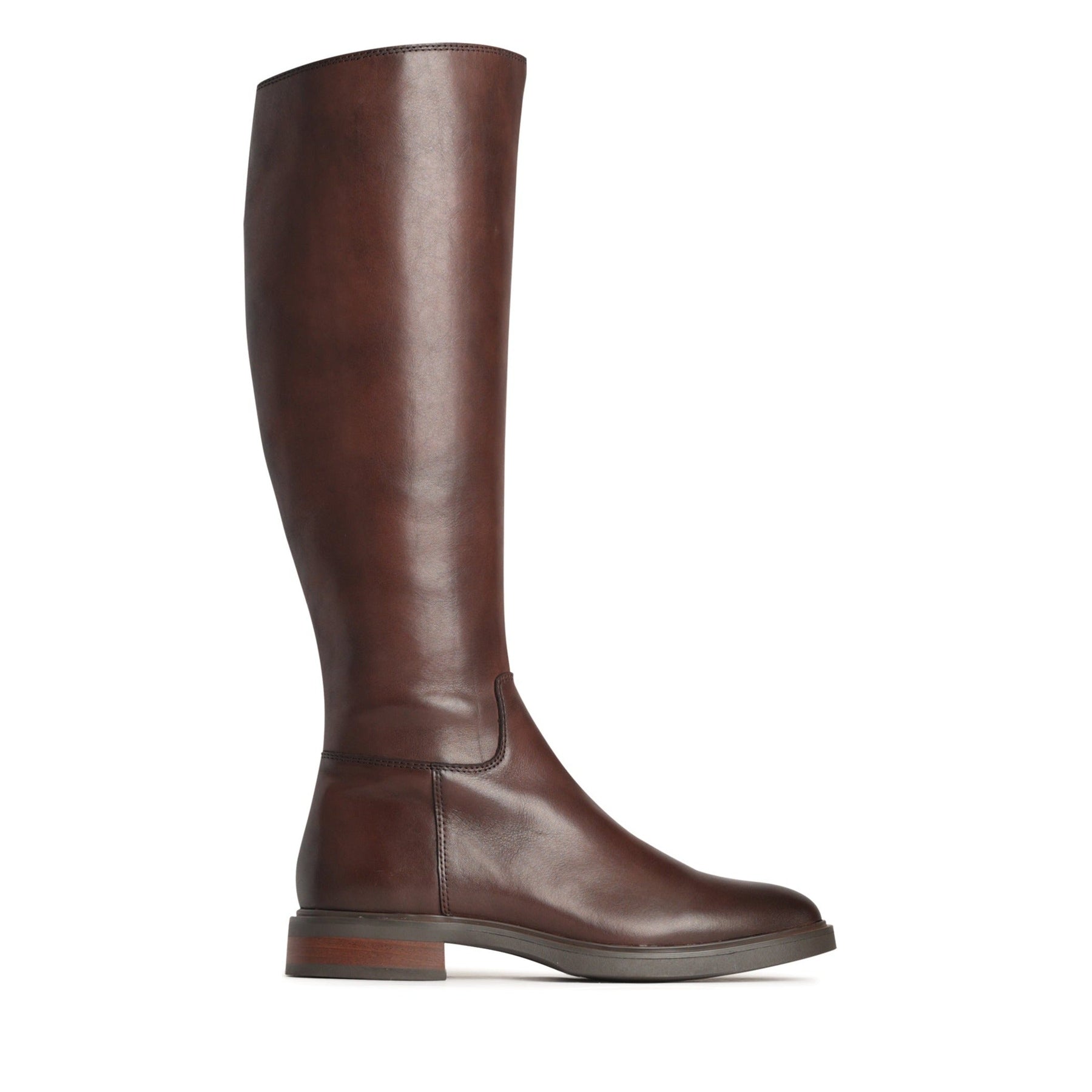 EOS Blanche | Women Long Boots | Inside Zip Classic Saddled Boot