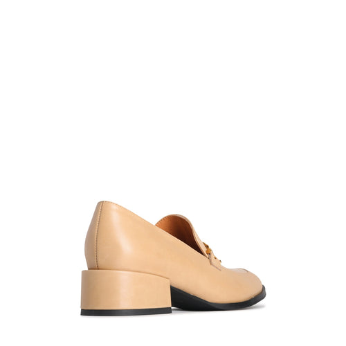 EOS Castella | Women Loafers | Classic Design Metal Chain