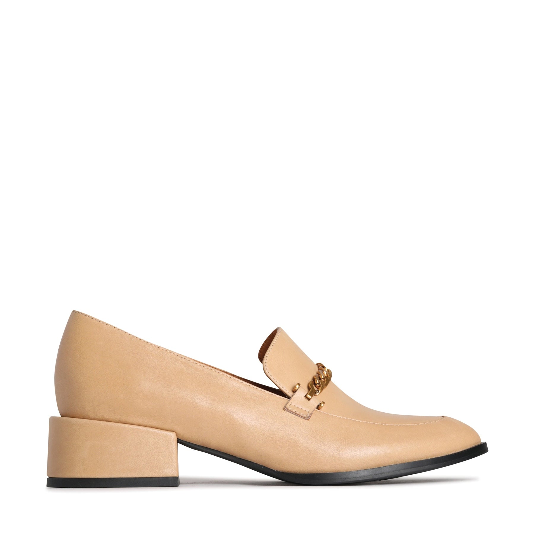 EOS Castella | Women Loafers | Classic Design Metal Chain