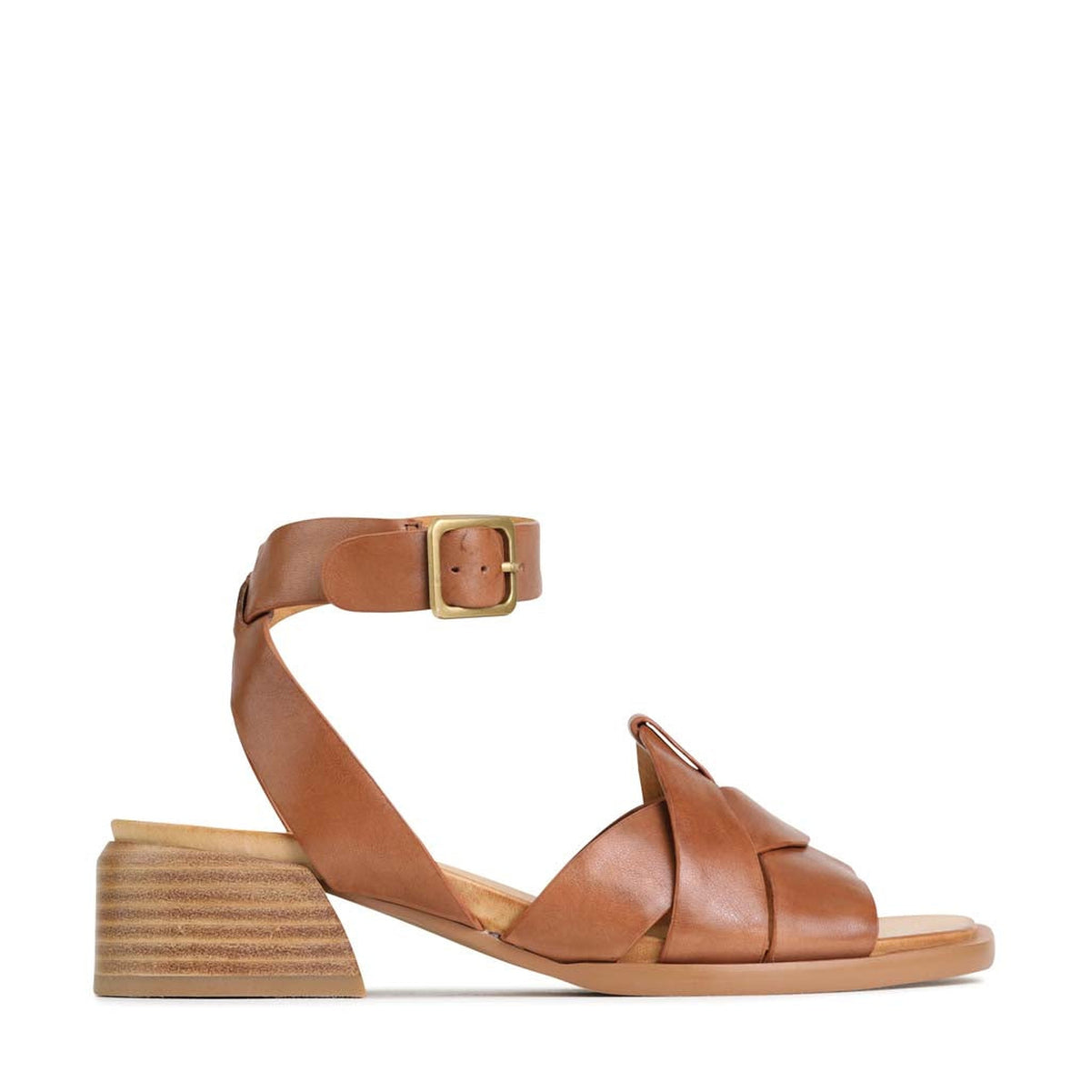 EOS Elsa | Women Ankle Strap Sandals | Asymmetric Cutout — EOS Footwear