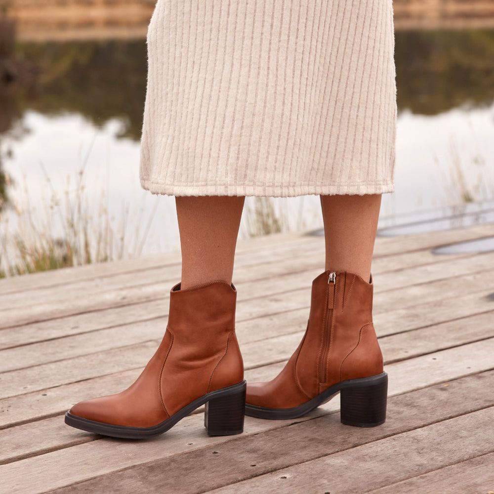 EOS Janice | Women Ankle Boots | Western Boots