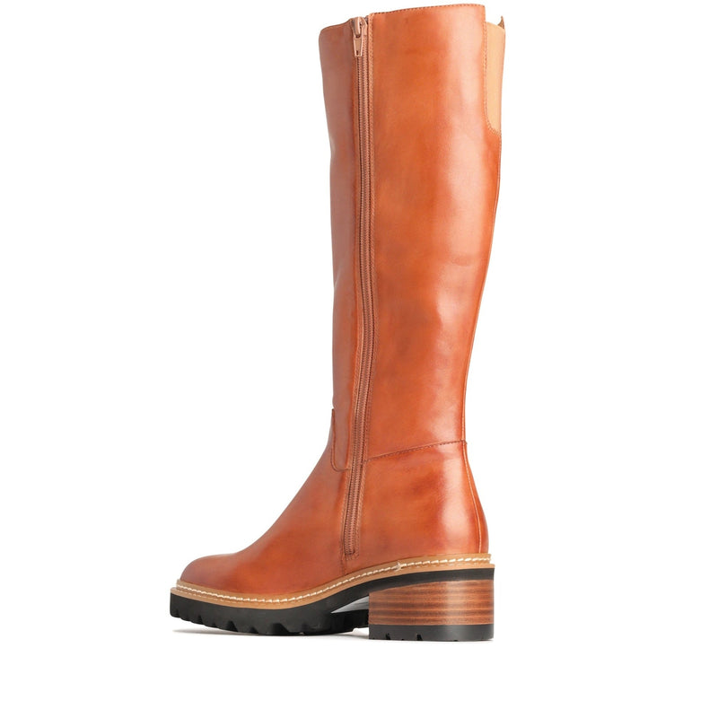 EOS Lindeta | Women Long Boots | Saddle Boots