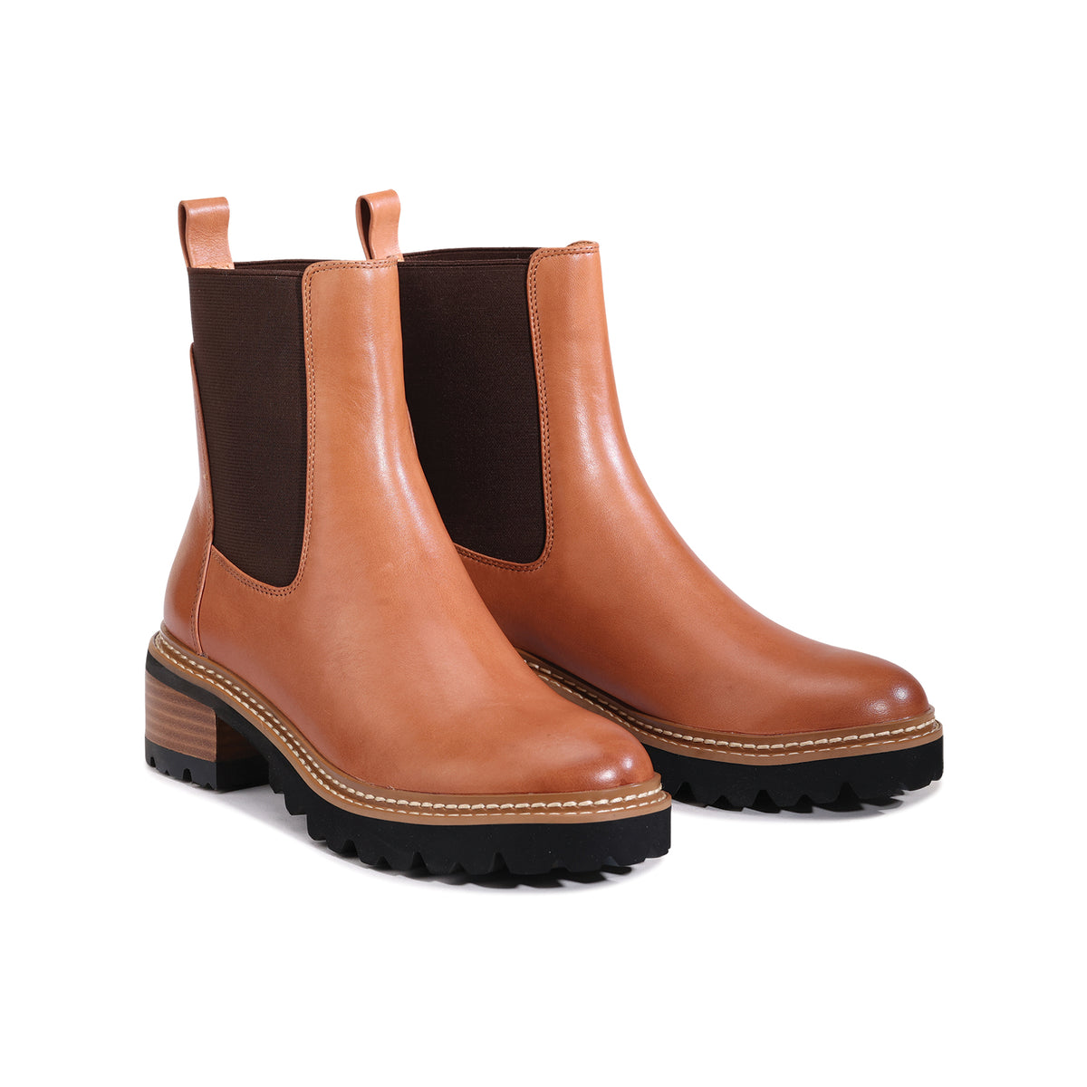 EOS Linear | Women Chelsea Boots | Elastic Gusset Bold Design