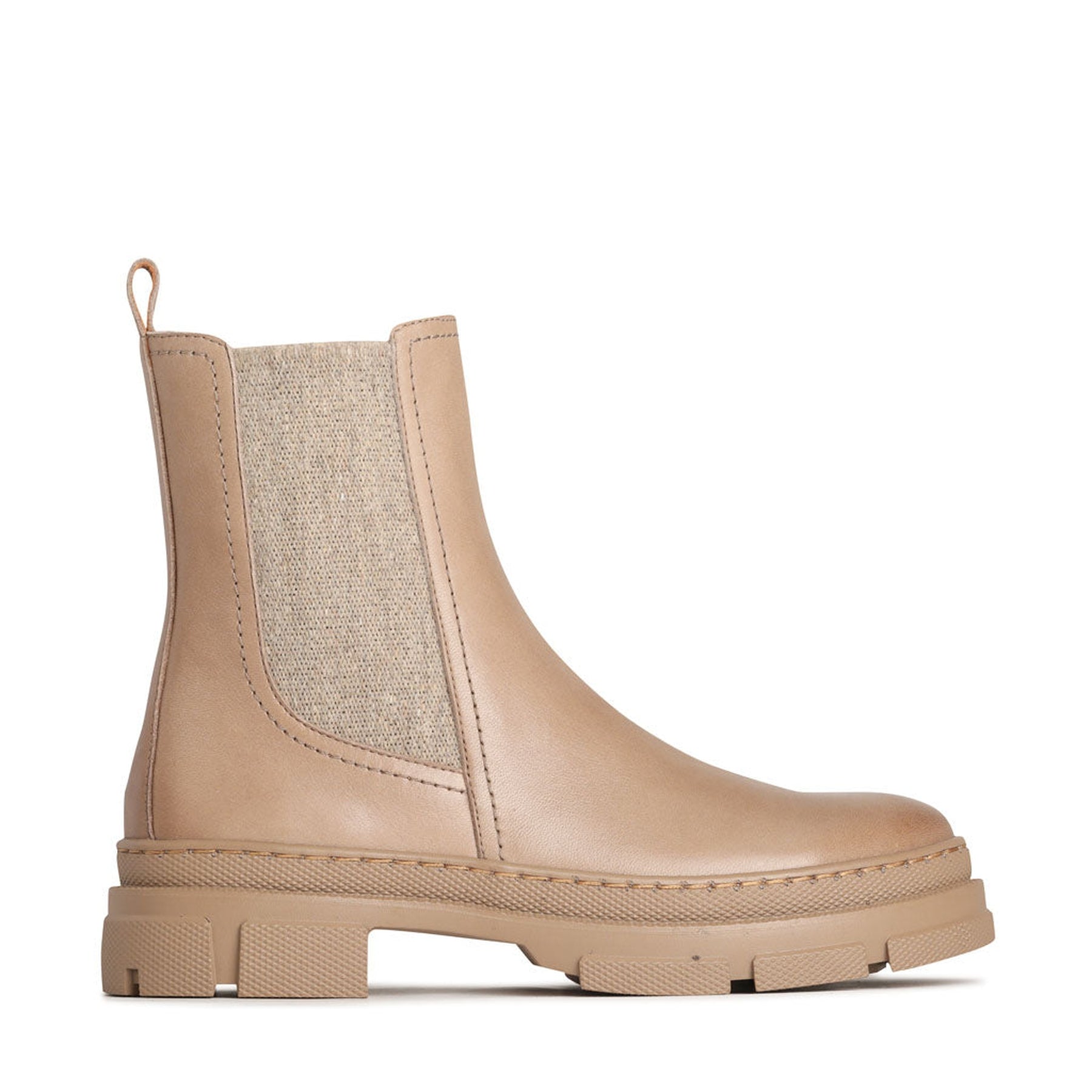 EOS Lona | Women Chelsea Boots | Woolen Gore Elastic and Inside zipper