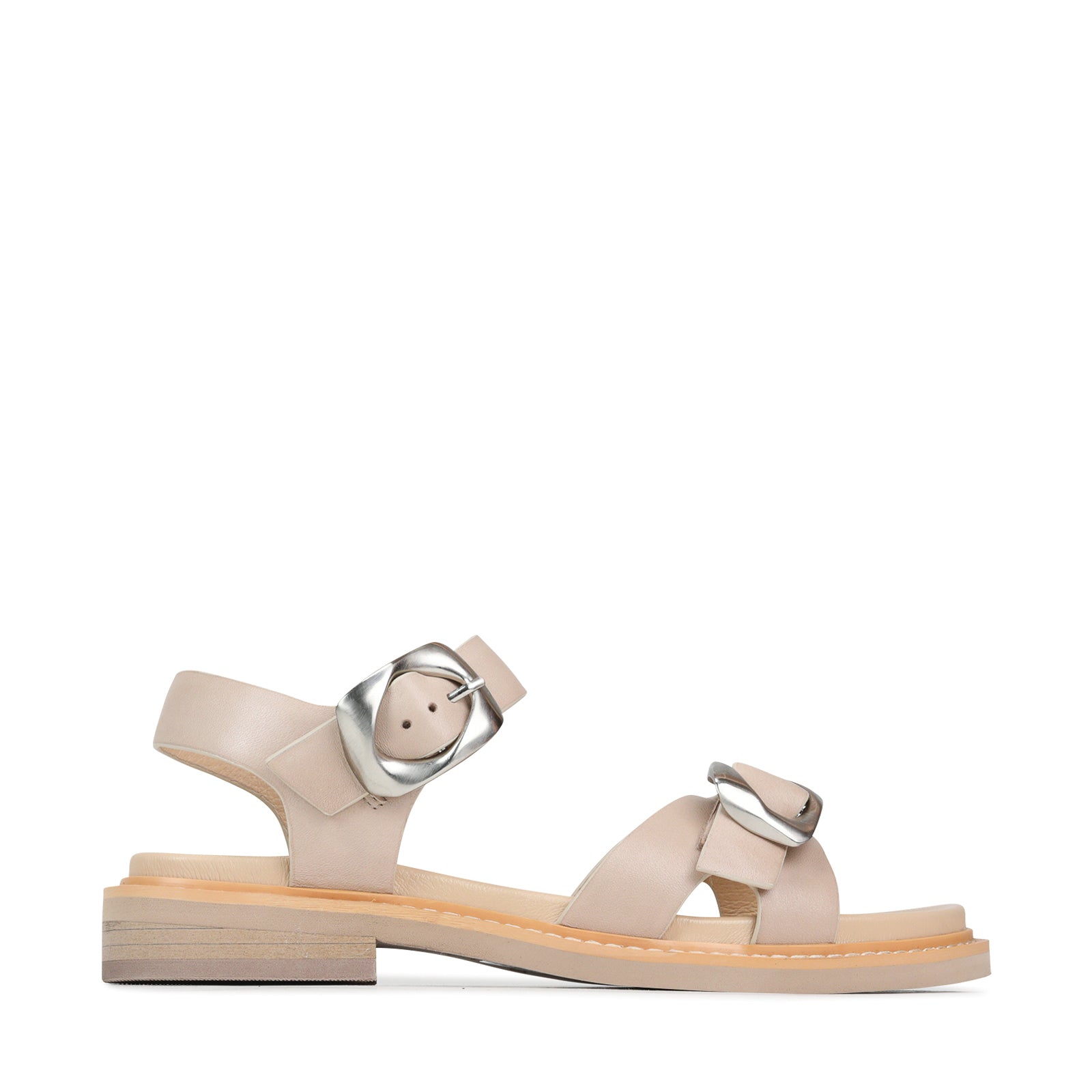 Buy EOS Footwear Ornice | Women Sandals | Metal Buckles