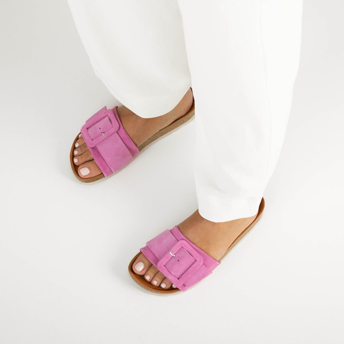 Women's Leather Slides & Mules | EOS Footwear