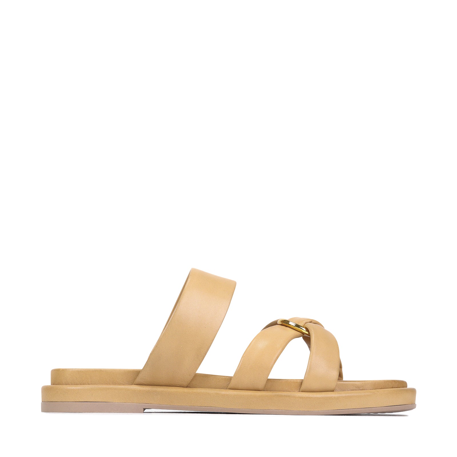 Buy EOS Footwear Ring | Women Flat Sandals | Metal Buckle