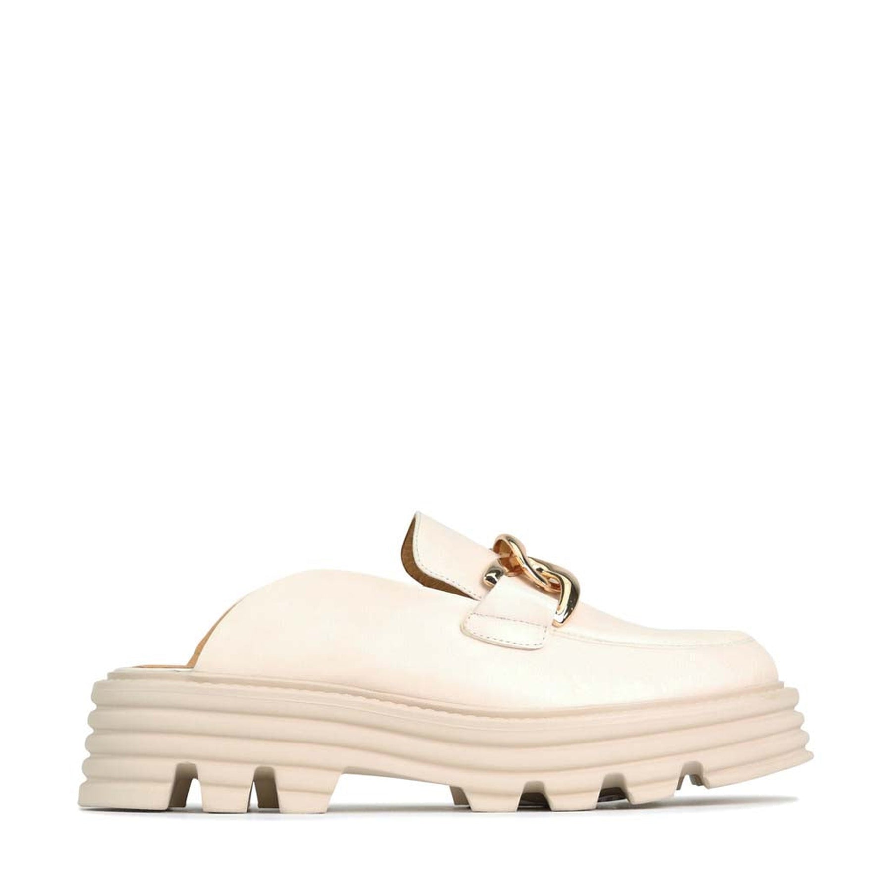 EOS Samie | Women Slides | Loafer Mule with Large Chain Light Weight