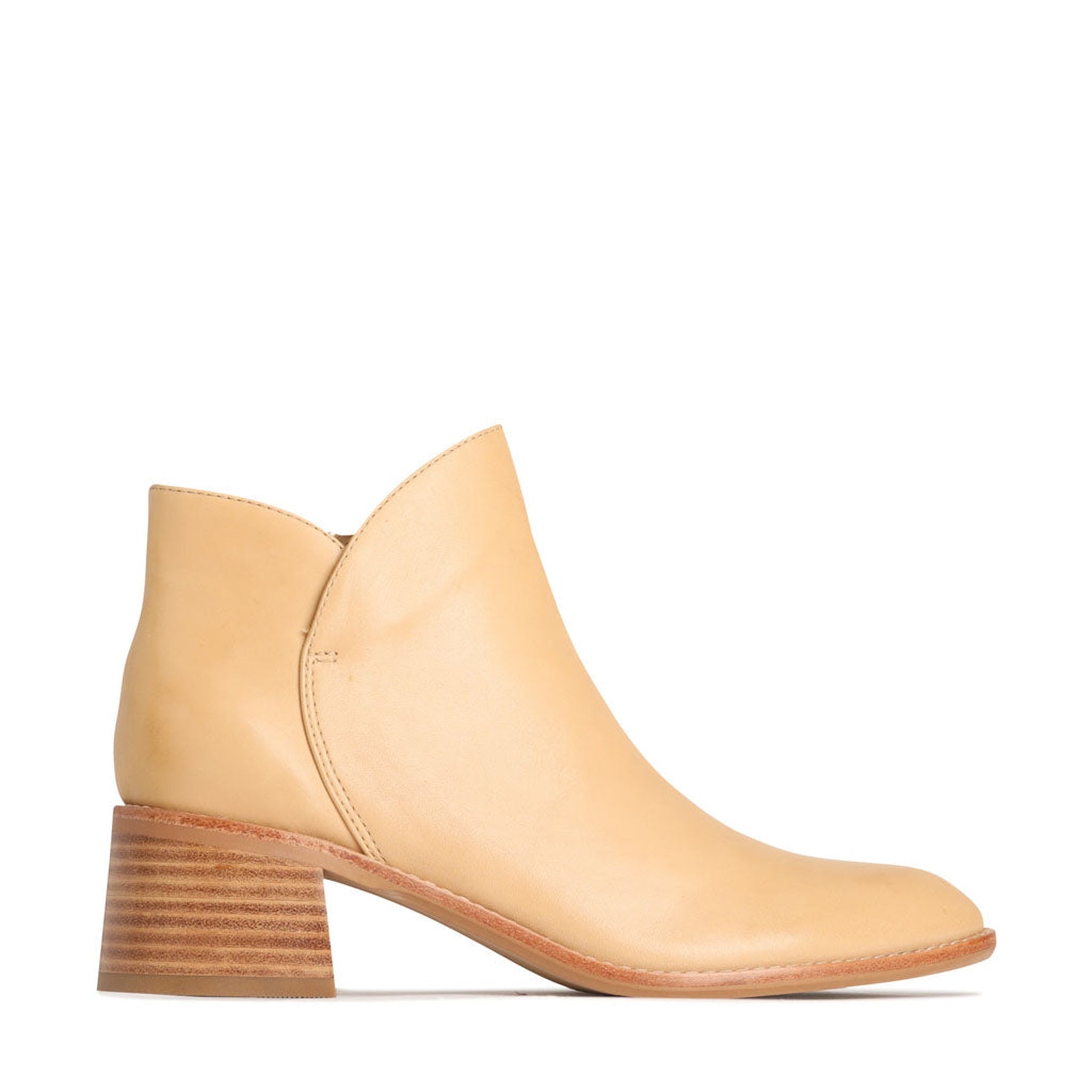 EOS Wylie | Women Ankle Boots | Scallop Top-line with Inside Zip