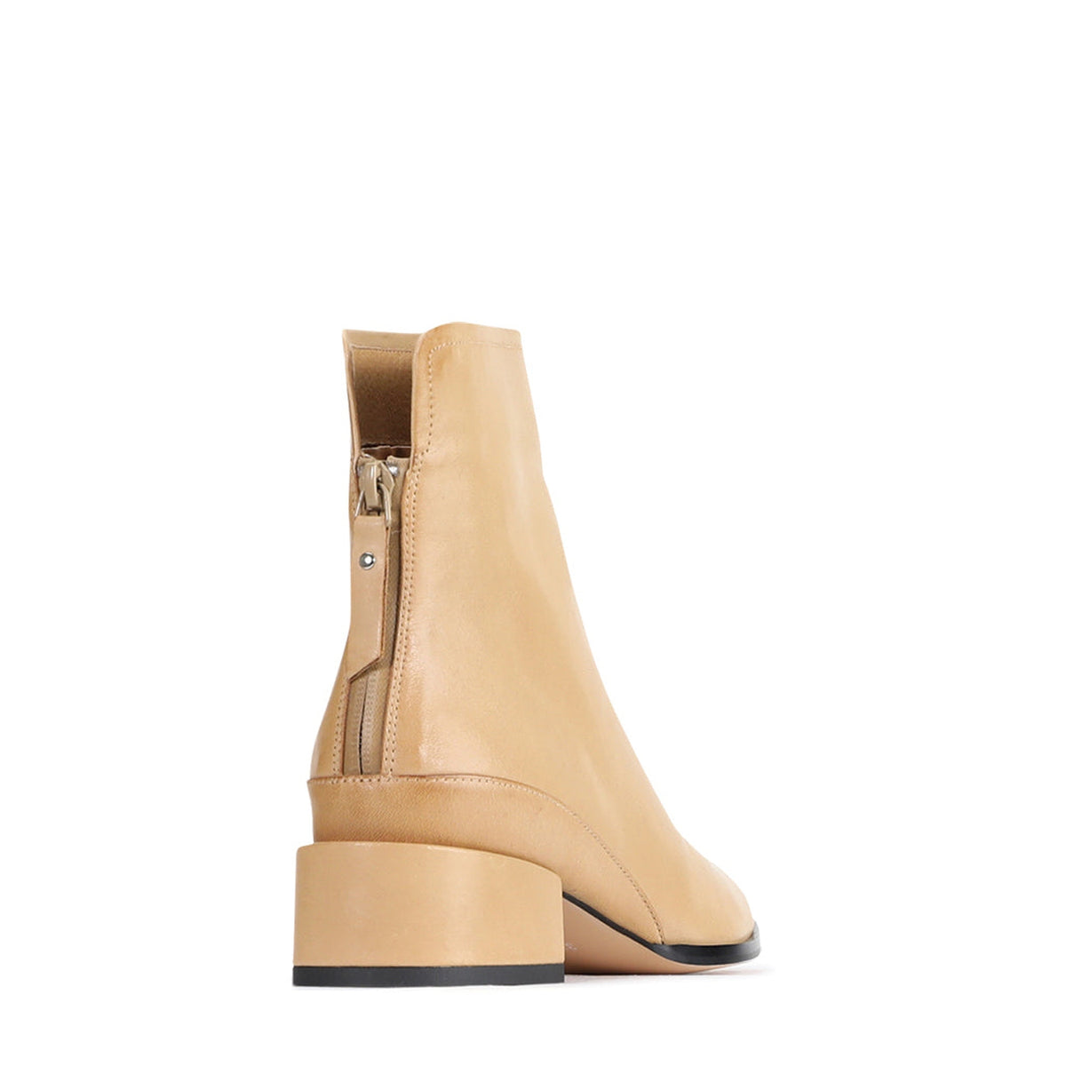 EOS Cast | Women Ankle Boots | Almond Toe Block Heel