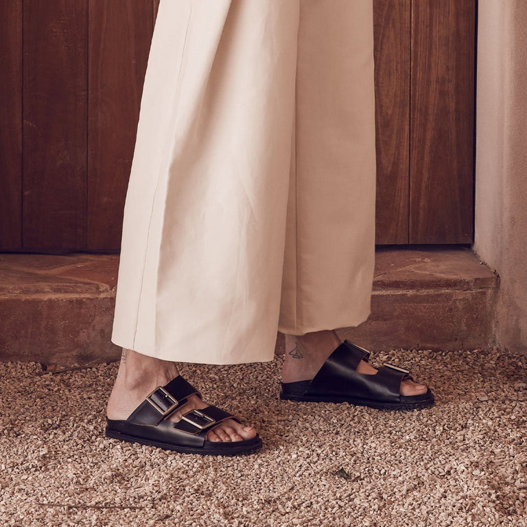 Women's Leather Slides & Mules | EOS Footwear