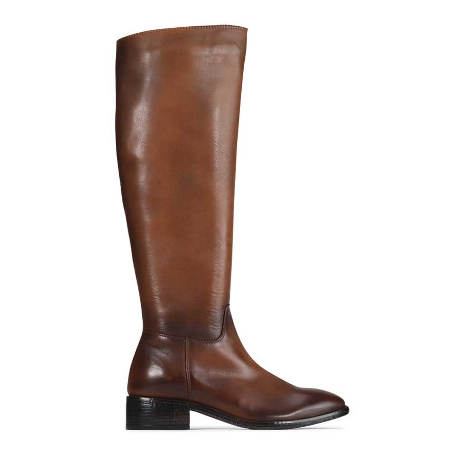 EOS Celestial | Women Long Boots | Classic Saddled Boot Inside Zip